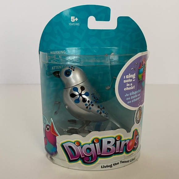 DigiBirds | Toys | Digibirds Silver Limited Edition Singing Bird | Poshmark